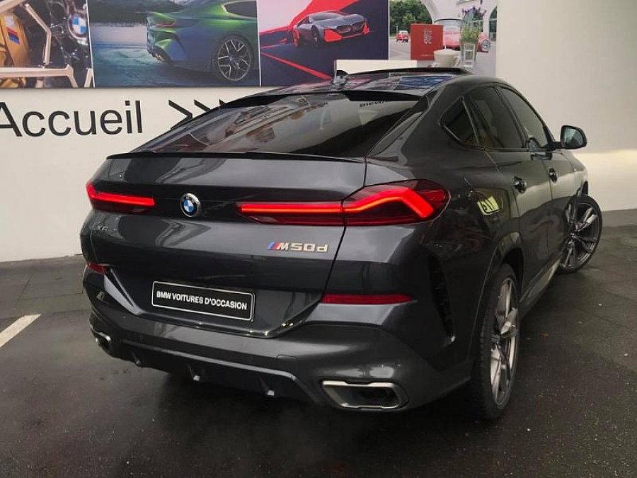 BMW X6 G06 M50d 400 ch break Gris occasion - 102 900 € - 12 000 km - vente de voiture d'occasion ...