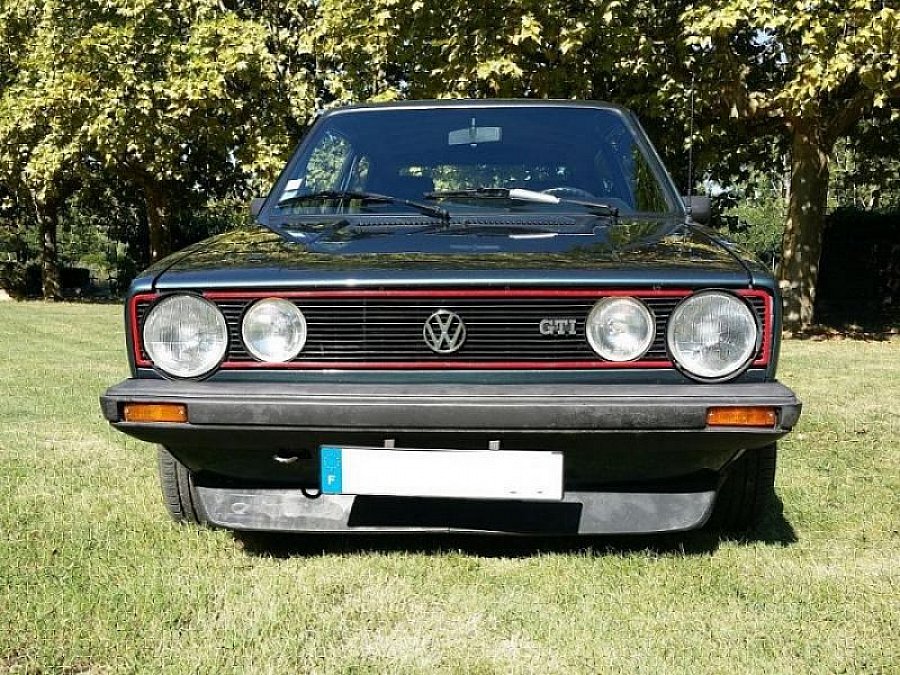 Volkswagen Golf I Gti Coupé Vert Occasion 14 000 € 257 800 Km